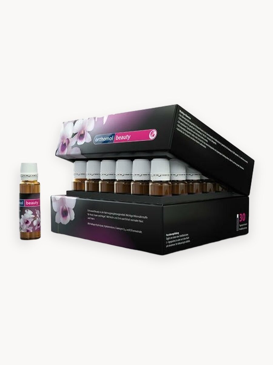 Комплекс ORTHOMOL микроэлементов для кожи, волос и ногтей Beauty, 30 флаконов