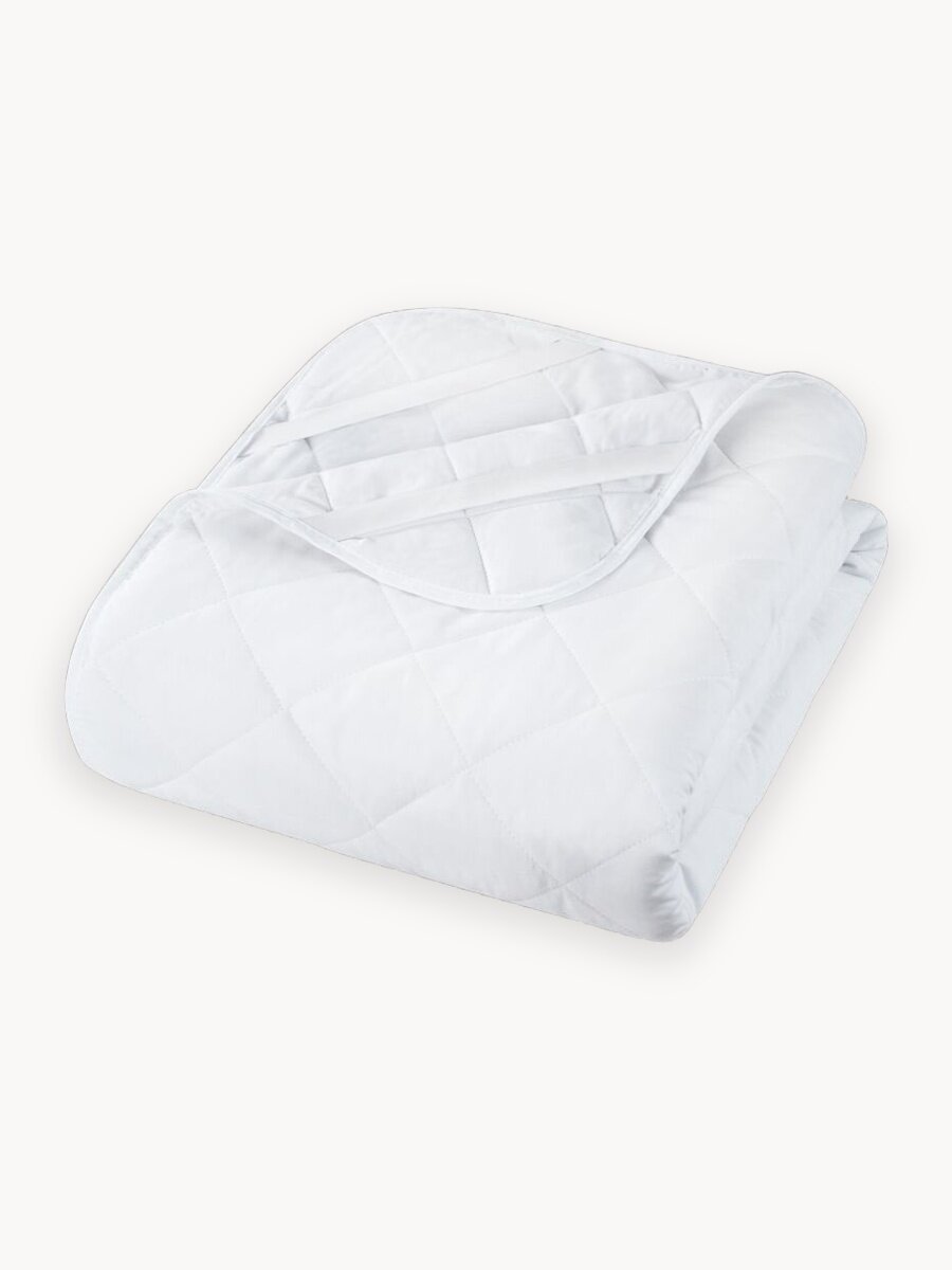 Наматрасник стеганый, Guten Morgen 90х200, Микрофибра, наполнитель - силиконизированное волокно