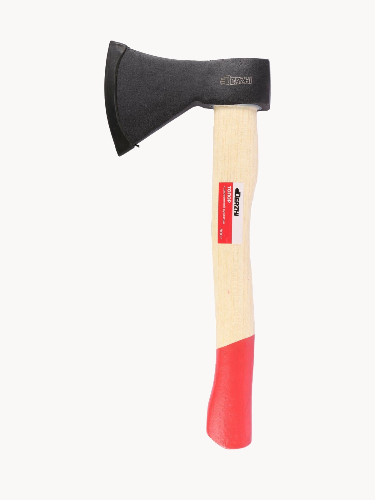 Топор кованый с деревянной ручкой, универсальный, туристический, колун для дров. вес 800 г DERZHI