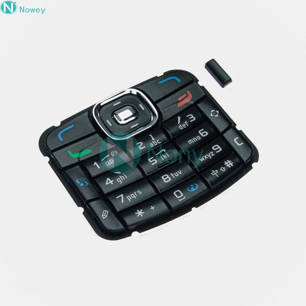Клавиатура Nowey N70 для телефона Nokia N70, английская клавиатура, запасные части корпуса
