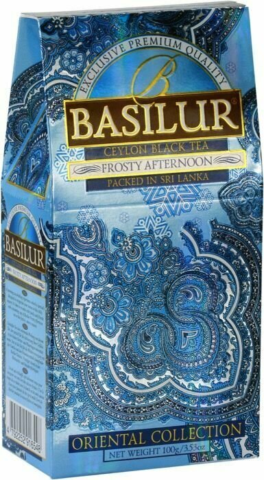 Basilur Восточная коллекция чай черный Морозный день, 100гр