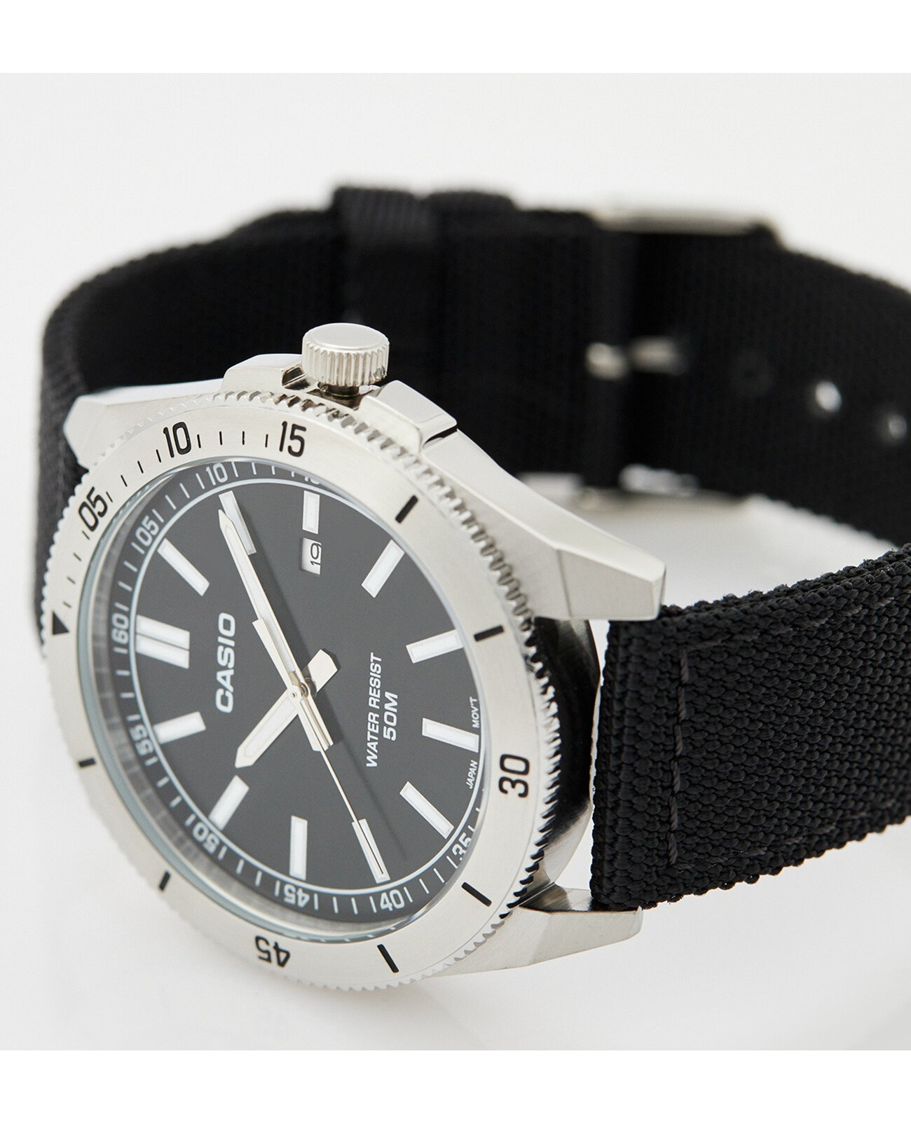 Наручные часы CASIO Collection, черный/серебряный/белый — фото 1