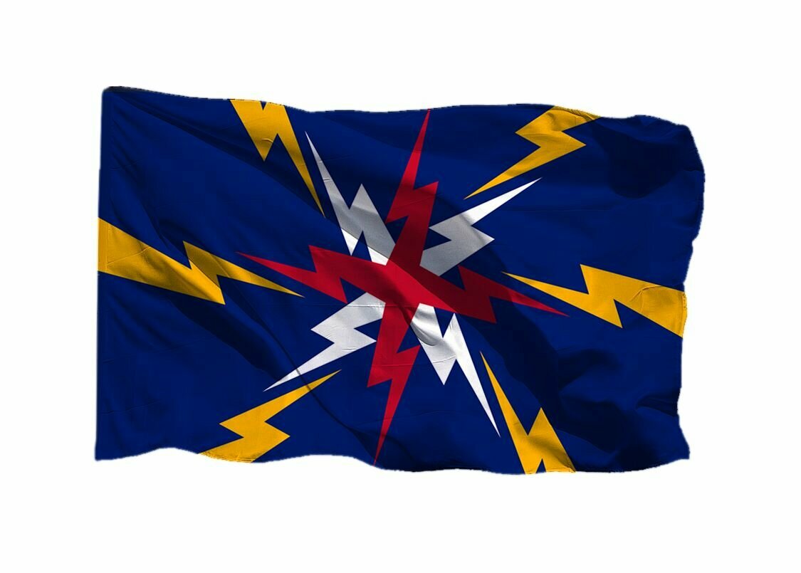 Флаг Британский Научный Союз Metro Last Breath 70х105 см на шёлке для ручного древка