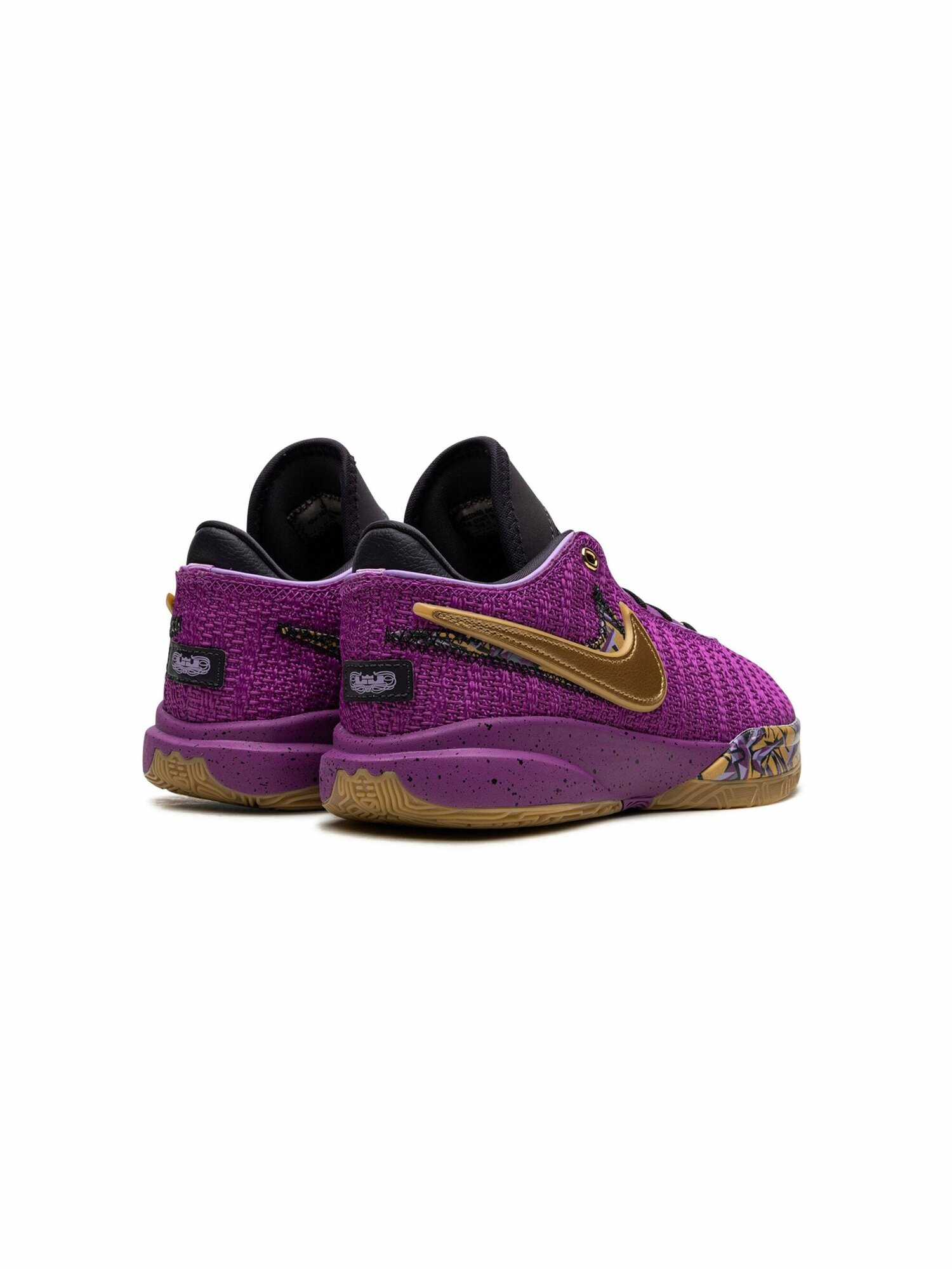 Кроссовки NIKE LeBron 20, размер 37.5 EU, фиолетовый — фото 1