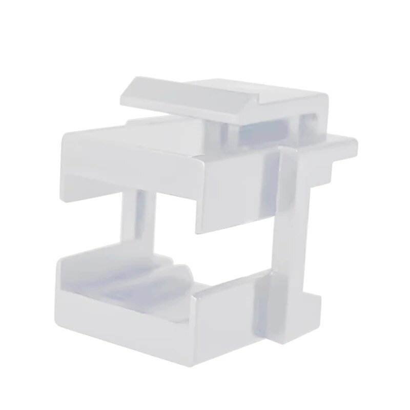 Заглушка keystone Linkwylan для патч-панели RJ45 LC SC 50pcs, White Keystone Frame