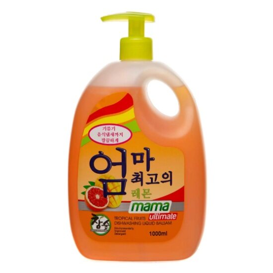 Бальзам для мытья посуды Mama Ultimate Тропические фрукты, 1 л