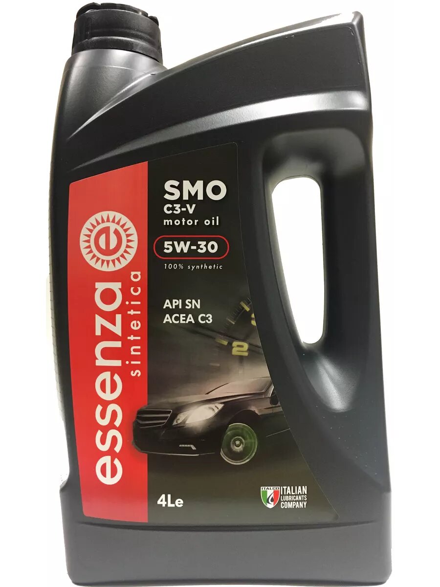 Масло Essenza sintetica SMO C3-V 5W-30 синт. 4л
