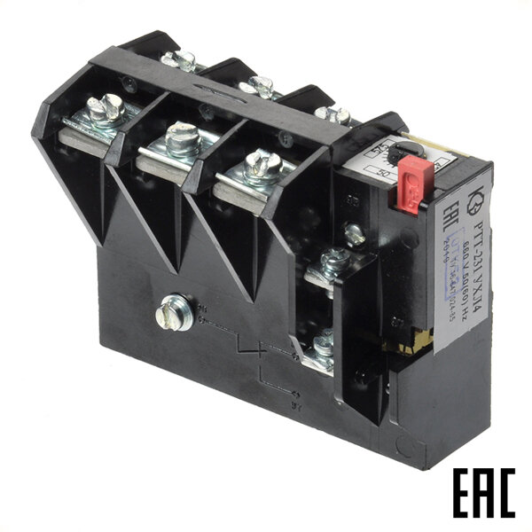 Реле тепловое РТТ-231-50А (42,5-57,5А) для пускателей ПМ12-063