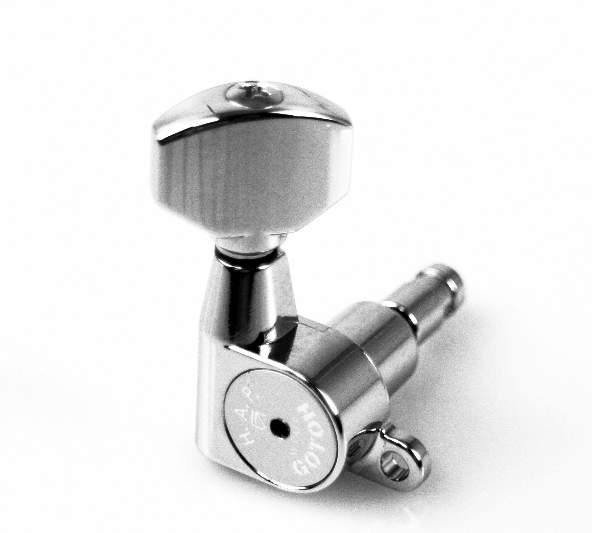 Колок одиночный GOTOH SG360-HAPM-07-n, Long, левый, хром