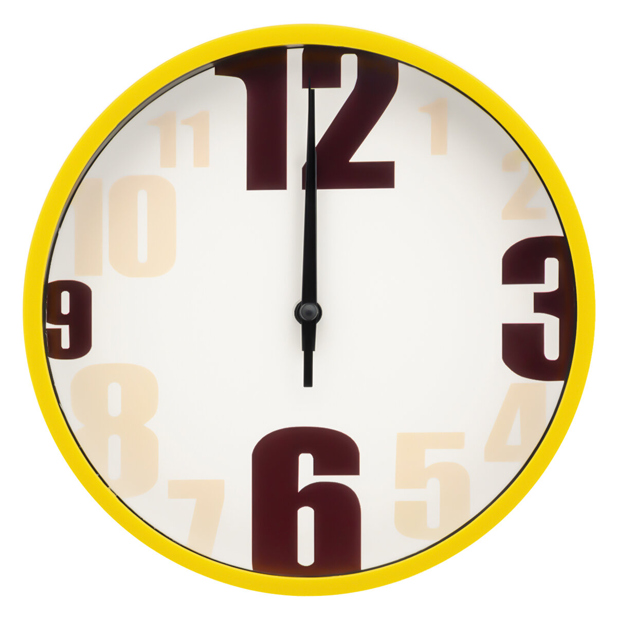 Часы настенные LA MINOR 520-28 желтые