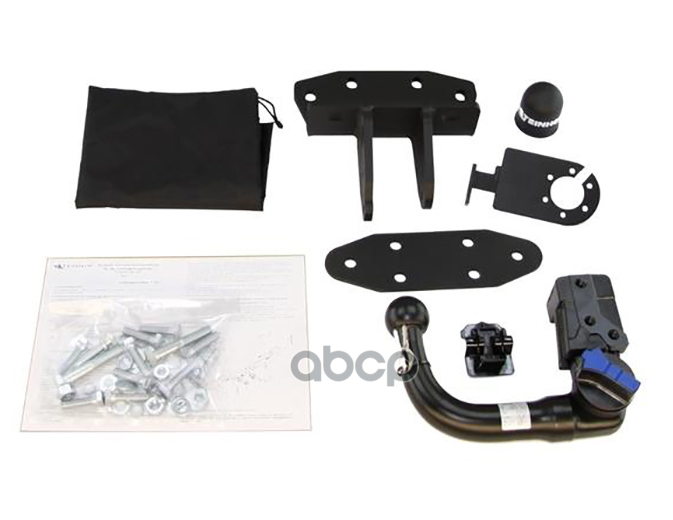 Фаркоп Toyota Land Cruiser 200 2008-2021, Lexus LX 2008-2021 вертикальное быстросъемное крепление шара на ключе Steinhof арт.