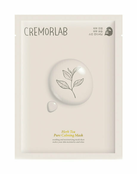 Cremorlab Herb Tea Pure Calming Mask Успокаивающая маска для лица с экстрактами ромашки и чая 25мл