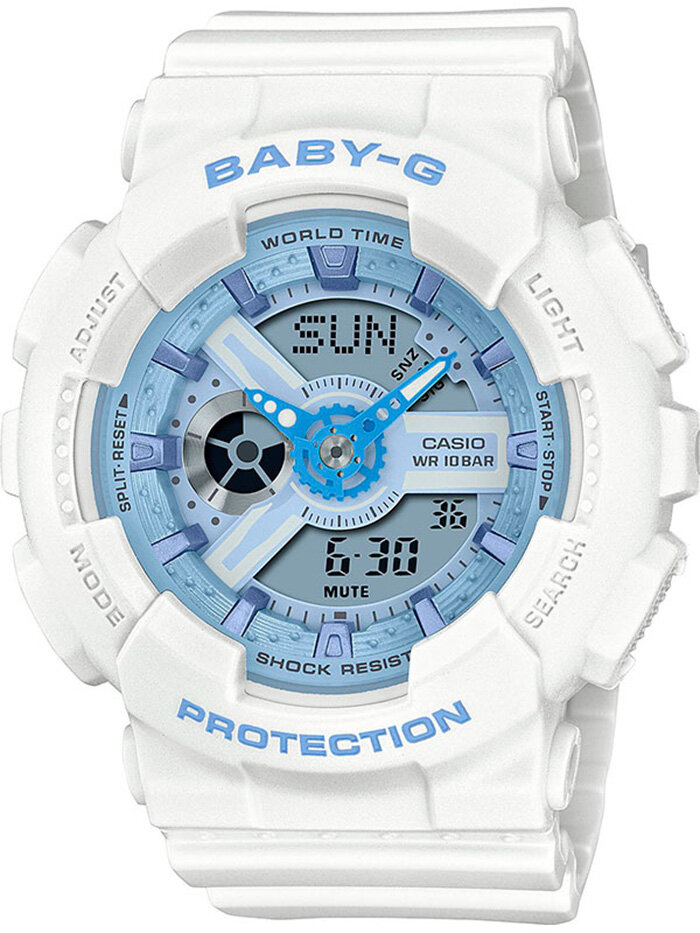 Наручные часы CASIO Baby-G, белый — фото 1