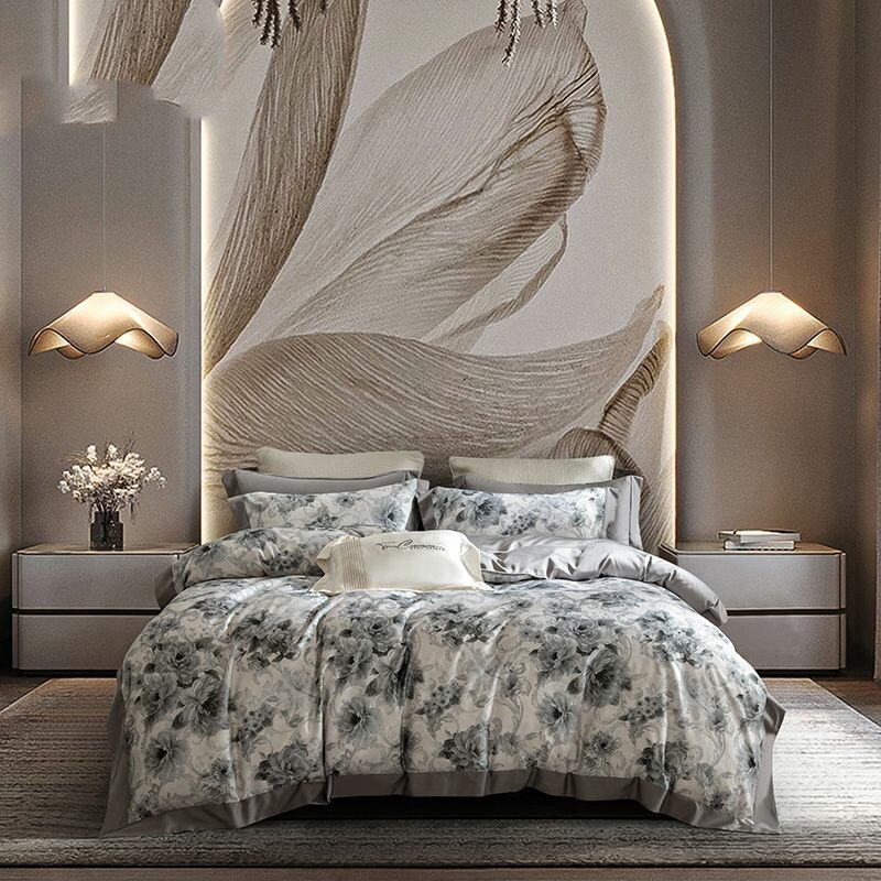 LUOLAI HOME TEXTILE Комплект постельного белья из четырех частей -J