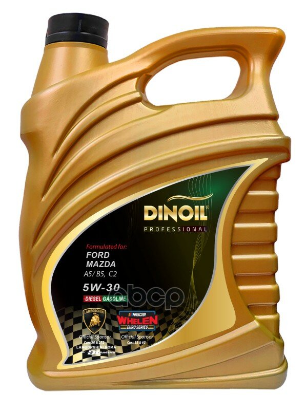 Масло моторное FORD/MAZDA 5W30 5L API SN/CF ACEA C2 M2C913-D/M2C13-A/B/C DINOIL арт. 40055