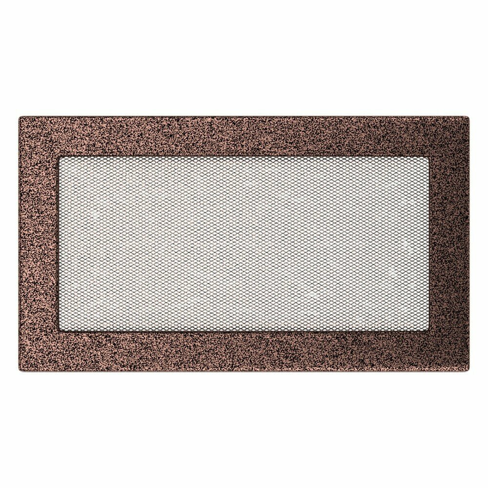 Вентиляционная решетка для камина Kratki (Польша) Гранит-медь 17х30 см