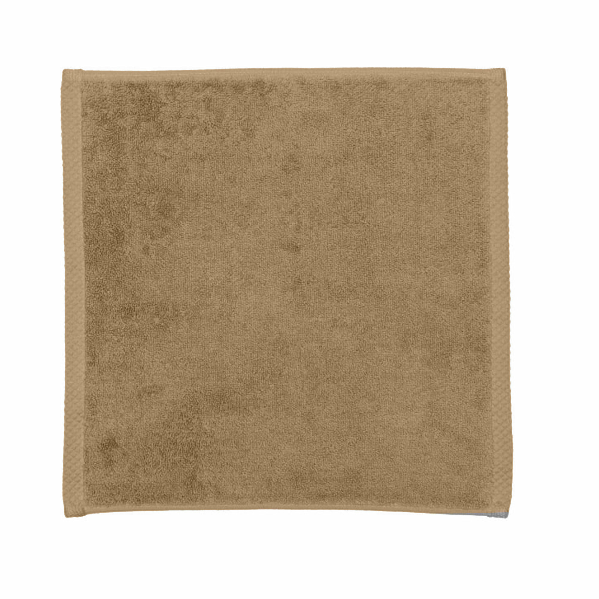 Полотенце La Maison de Domitille Оксфорд (Oxford) Охра (Ocre) 34x34 см