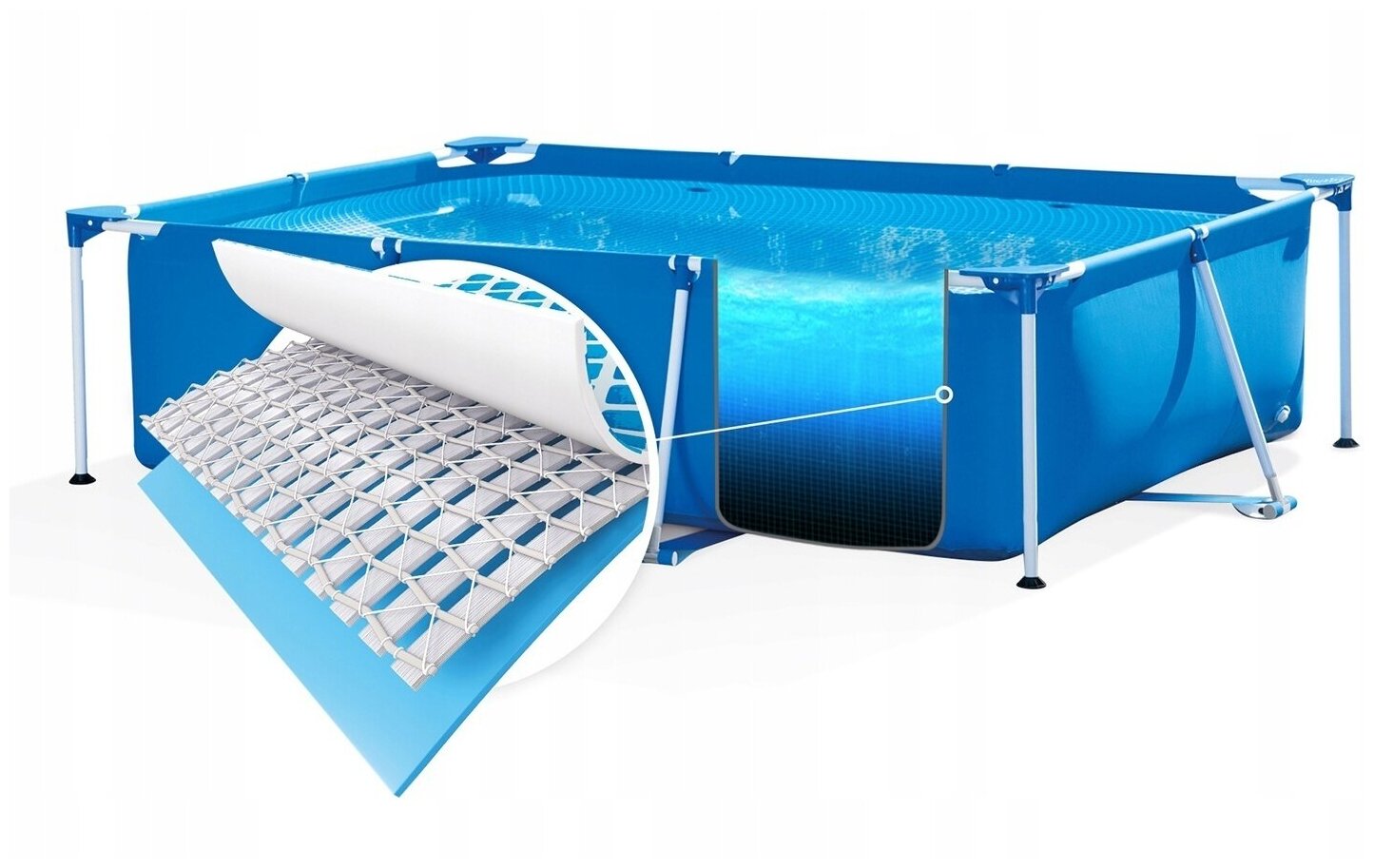 Бассейн каркасный Intex Frame Set 28270NP, 2,2х1,5 м, для детей от 6 лет