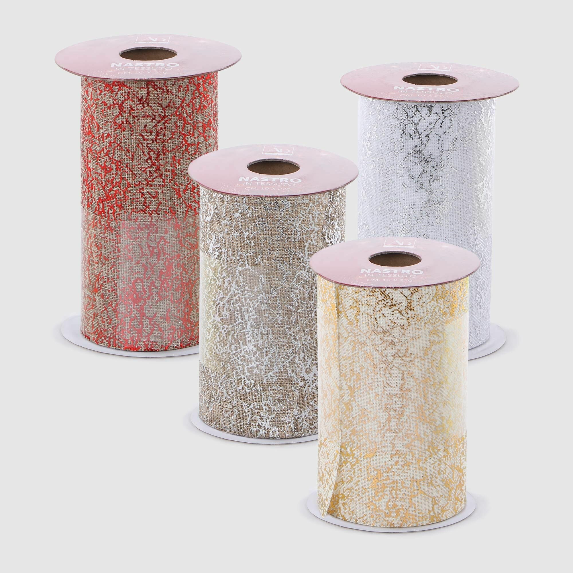 Лента упаковочная для подарков новогодняя Ad trend 10х270 см