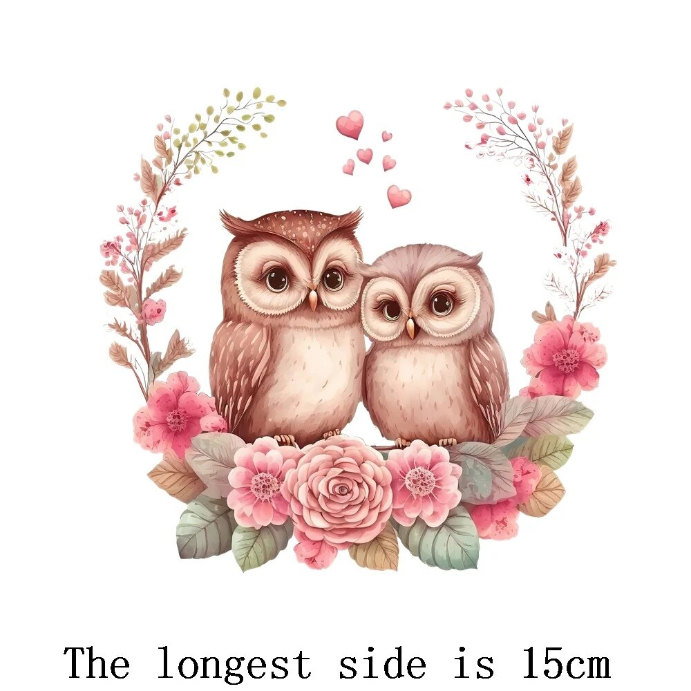 Теплопередающие нашивки животные 15 см Th3275-4