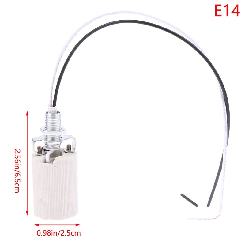 Керамический патрон для лампы E14/E27 HELTC