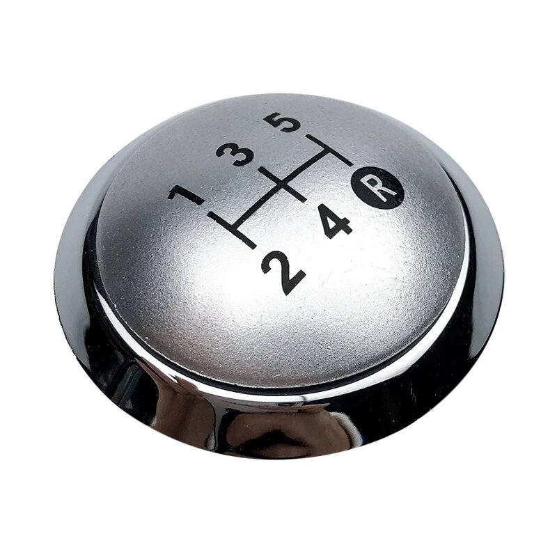 Накладка на ручку переключения передач 5/6 скоростей с эмблемой для TOYOTA COROLLA 5 Speed Silver