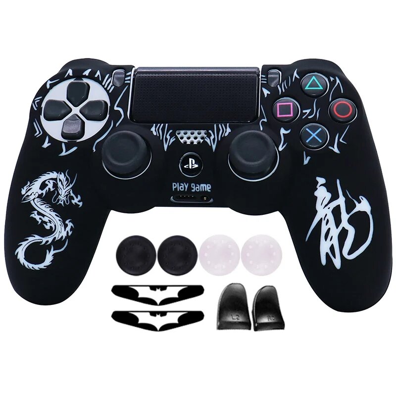 Мягкий силиконовый чехол для контроллера PS4 Ralan A0299-1