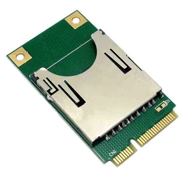 Мини PCI-E Express pcie pci express pci-express на SD SDHC MMC адаптер памяти преобразователь карт ридер