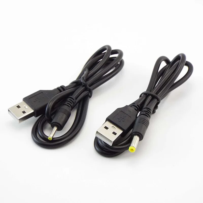 Переходник USB/DC 3,5*1,35 мм, 2,0*0,6 мм, 2,5*0,7 мм, 4,0*1,7 мм, 5,5*2,1 мм, штекер постоянного тока 5 В, удлинитель питания — фото 1