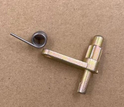 Комплект для ремонта внутренней дверной ручки Audi A6C5 1999-2005, пружинный зажим left