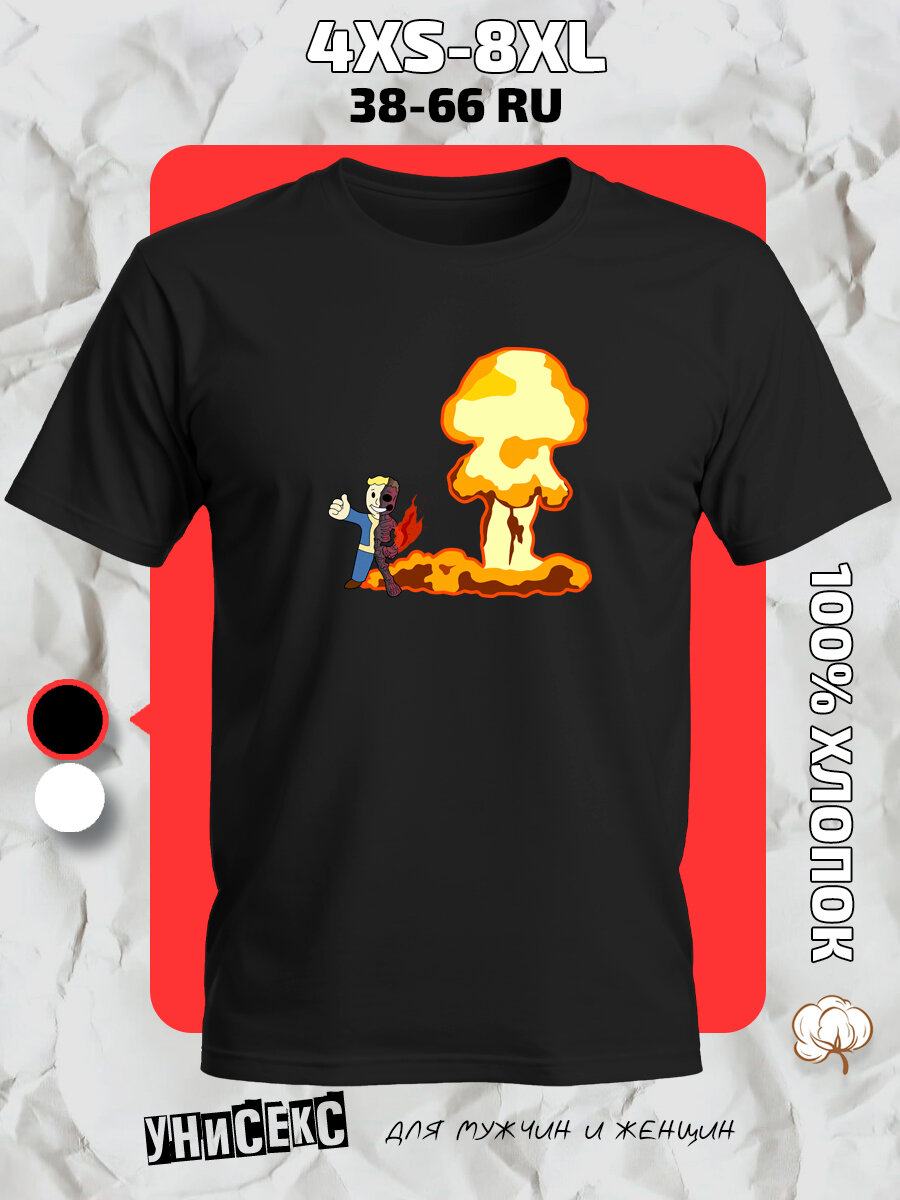 Футболка с принтом Fallout Фоллаут