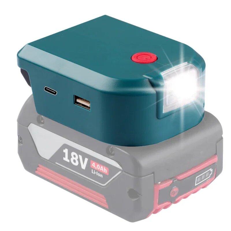 Аккумуляторный адаптер ZUIDID для Bosch 14,4В/18В Lion с USB-портом For bosch