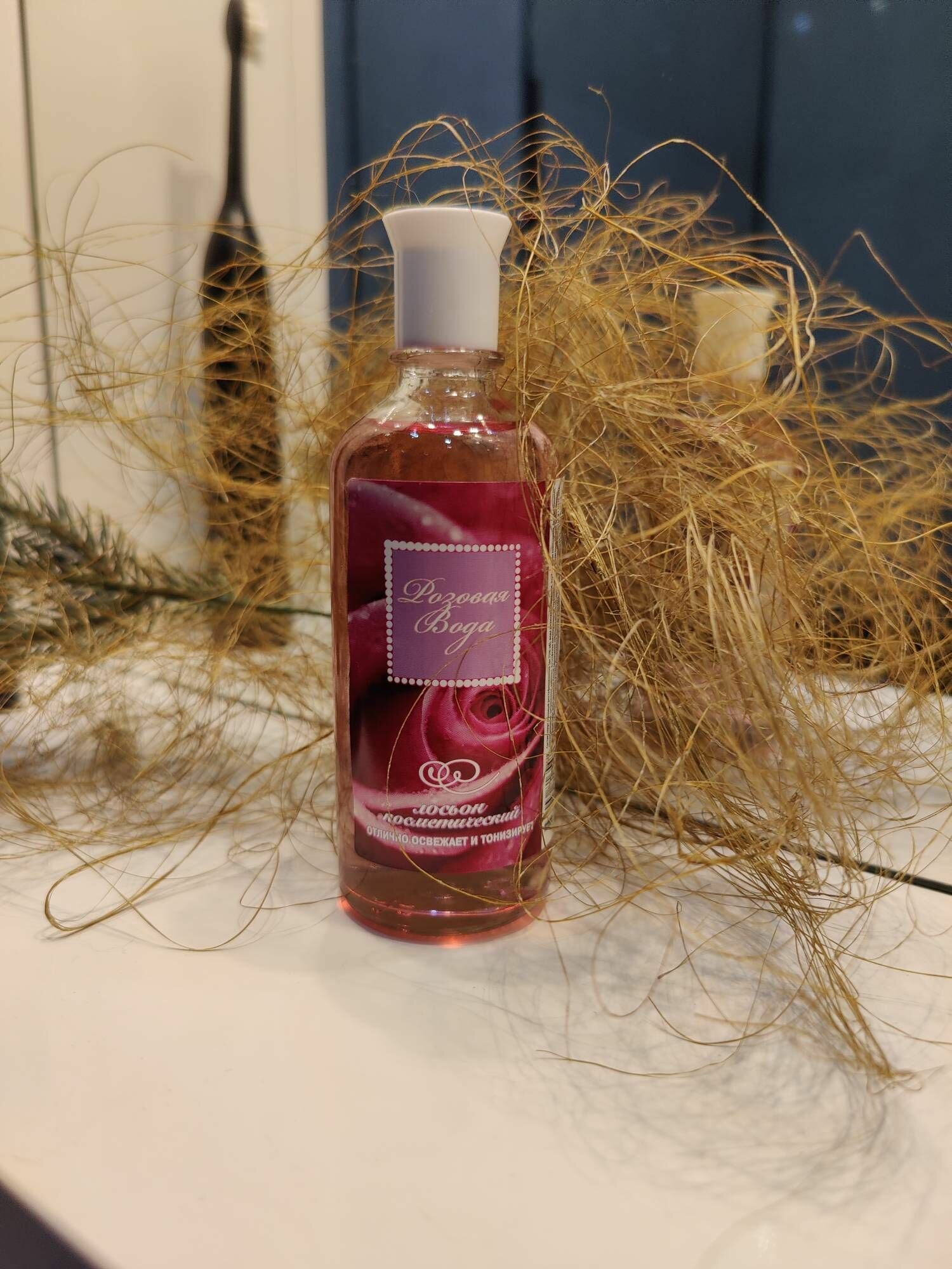 Лосьон после бритья Абар "Розовая вода", мужской, объём100мл