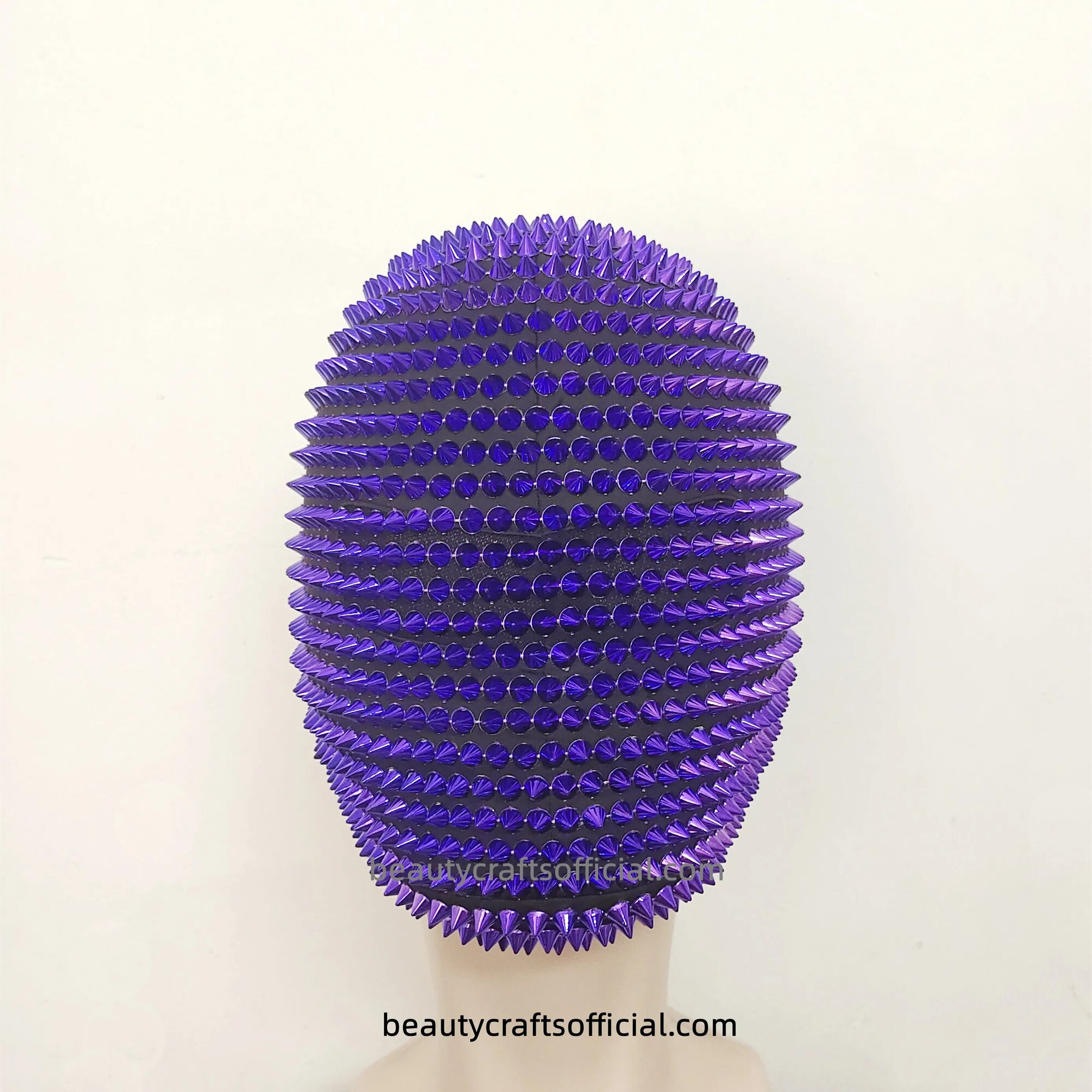 Красная шипованная маска из полиэстера Фиолетовый, Royal-blue