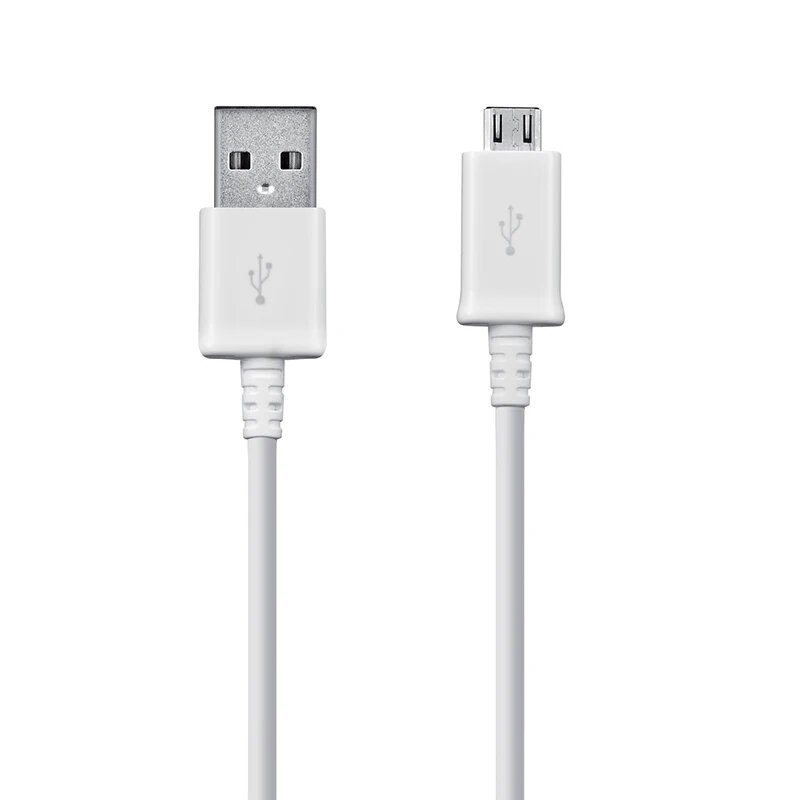 Samsung Galaxy A7 A5 A3 2016 J3 J5 J7 2017 2018 S7 S6 Edge Note 5 4 1M/1,5M Кабель Micro 1 м, White
