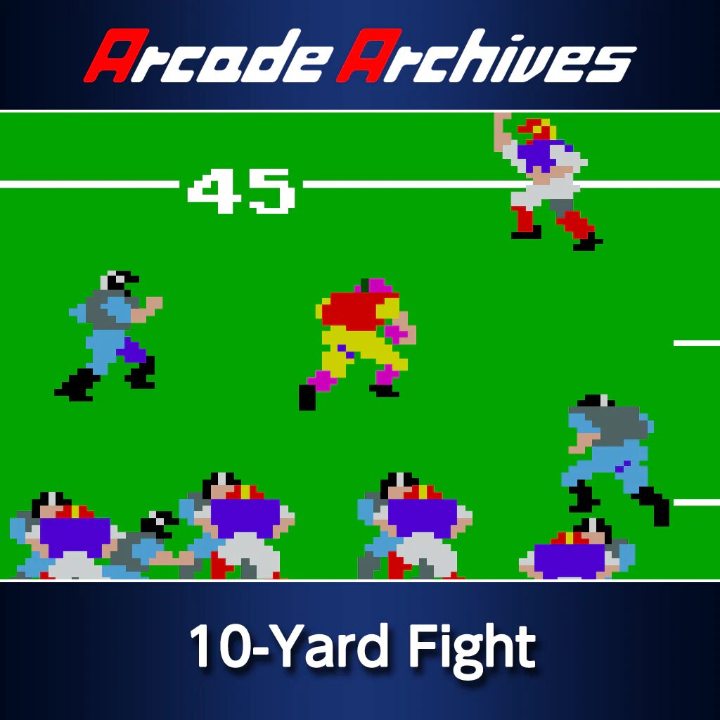 Игра Arcade Archives 10-Yard Fight, цифровое издание PlayStation 4, регион Индия / код пополнения баланса