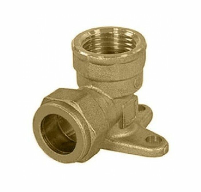 Угольник настенный (Водорозетка) Comisa 10х1/2" ВР, обжимной для медной трубы