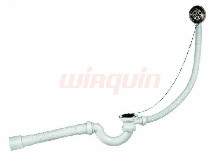 Слив-перелив с сифоном S-образный 1 1/2х40мм с гофротр. 40х40/50мм (30718060)