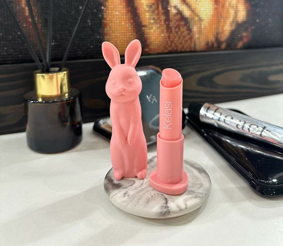 Бальзам для губ "Зайчик розовый", 50 мл, увлажняющий, розовый