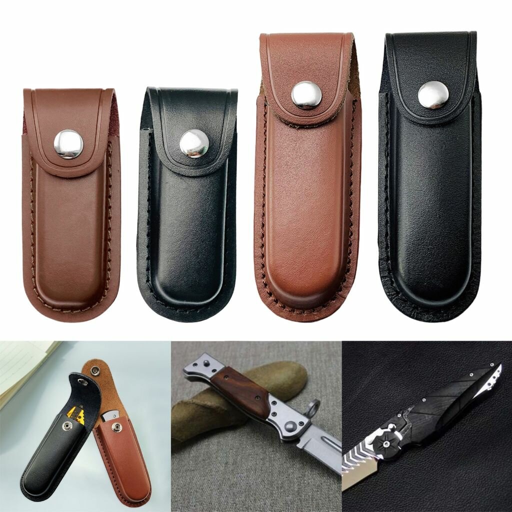 Ножны для набора ножей-Маленькие Коричневые