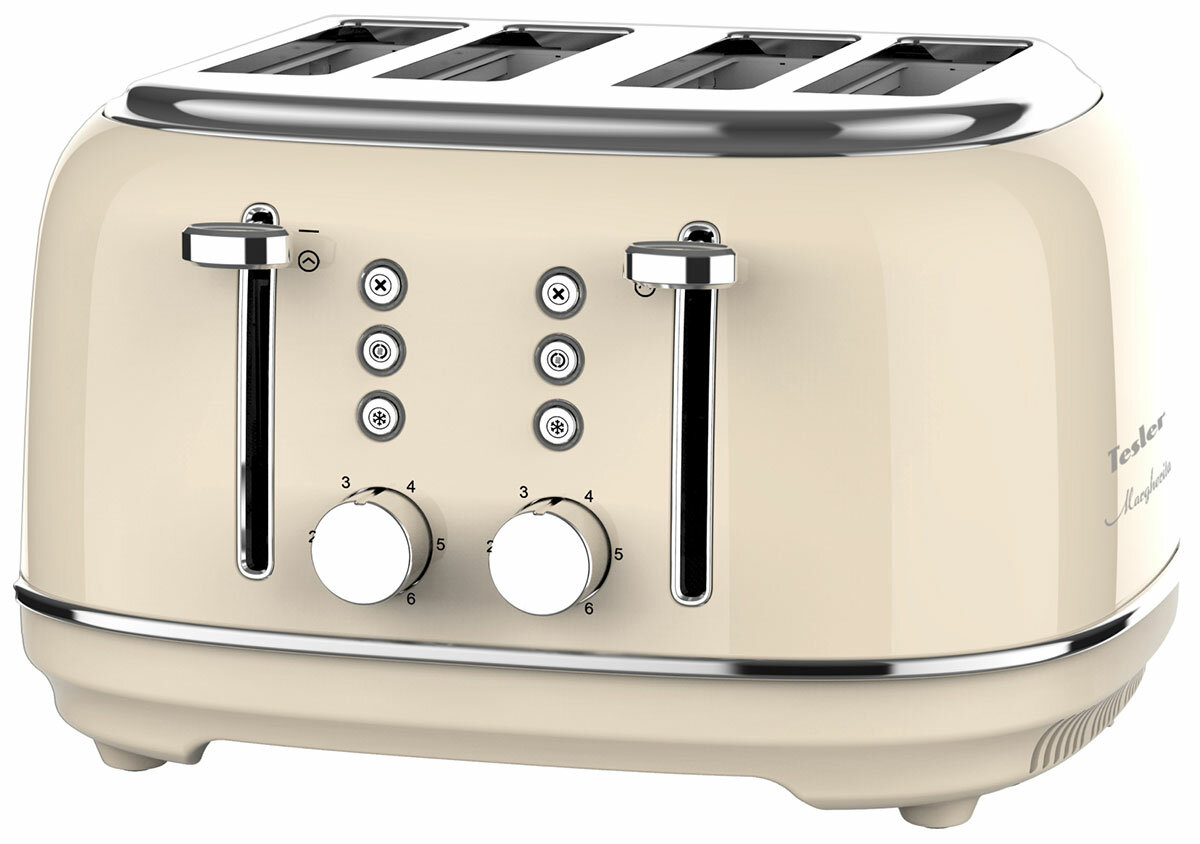 Тостер Tesler TT-455 BEIGE