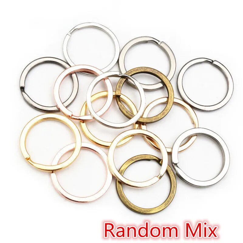 Брелоки для ключей, кольца Mix ring, 20 шт.