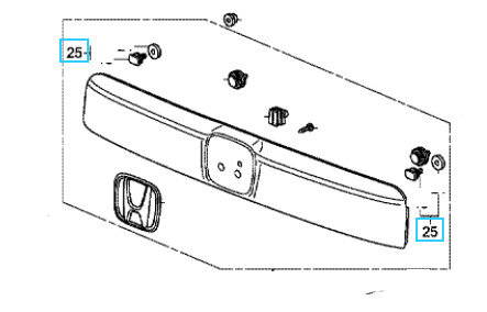 Болт, специальный, 5MM (Оригинал)