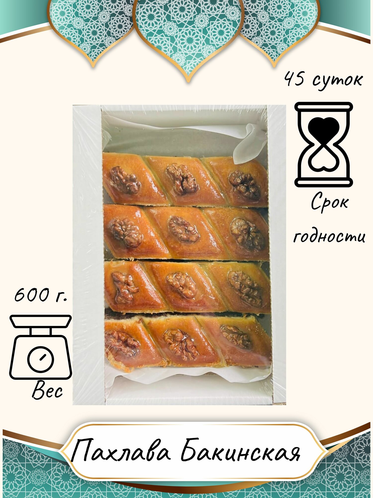 Пахлава Бакинская