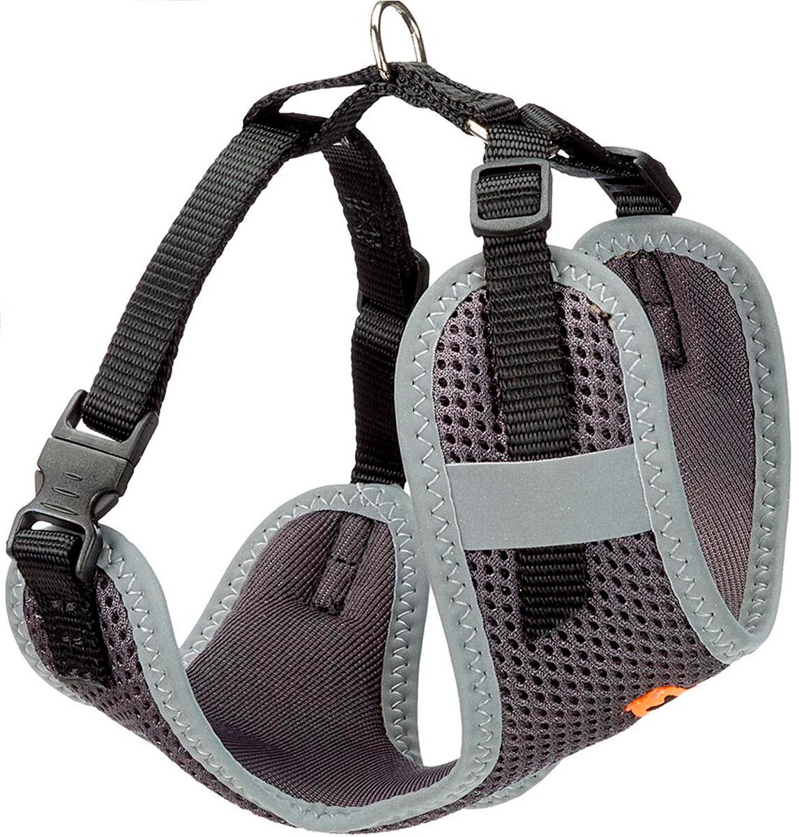 Шлейка для собак маленьких пород Ferplast Nikita P XS черная (1 шт)