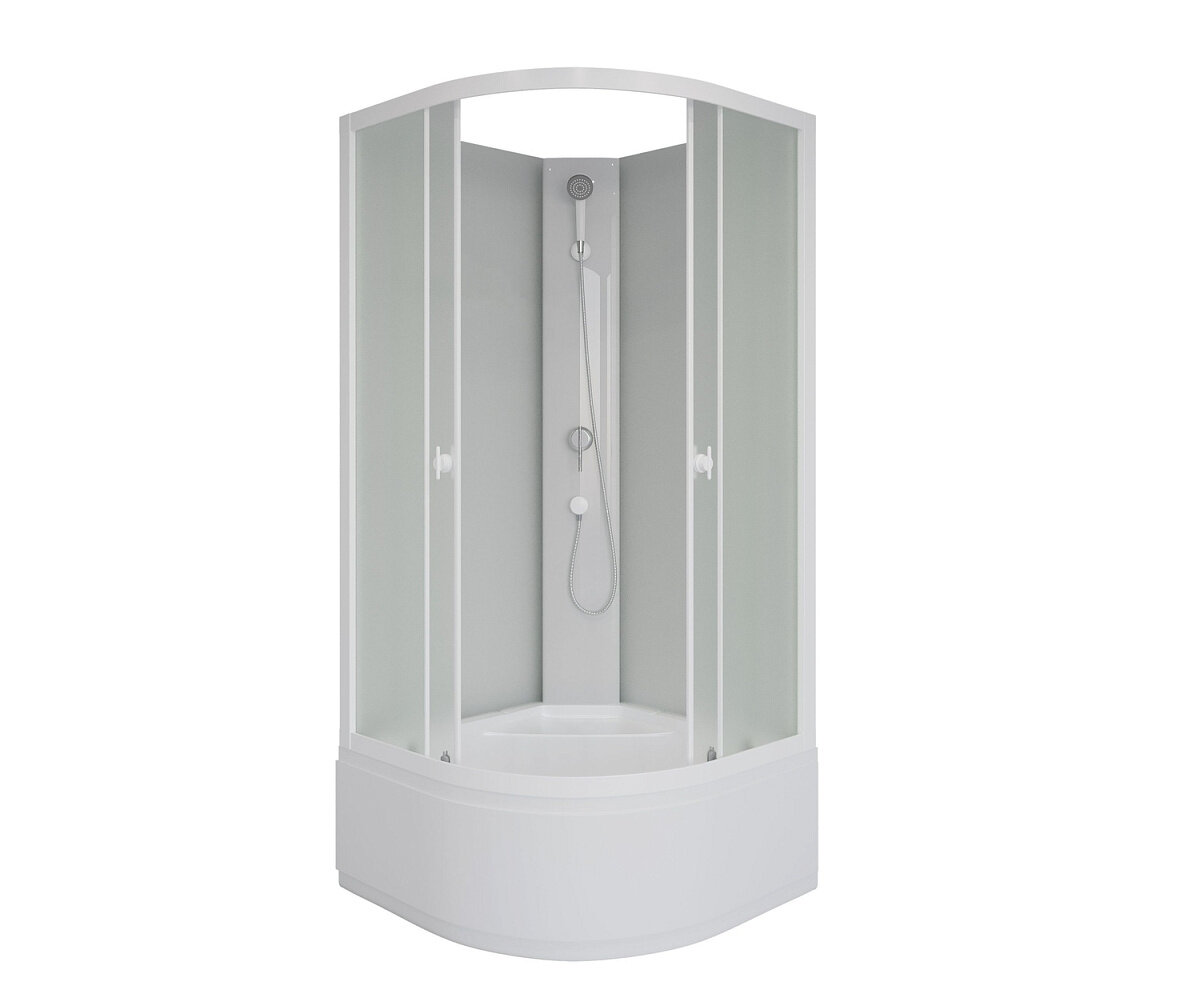 Душевая кабина Niagara Promo P90/40/MT/BK 90х90