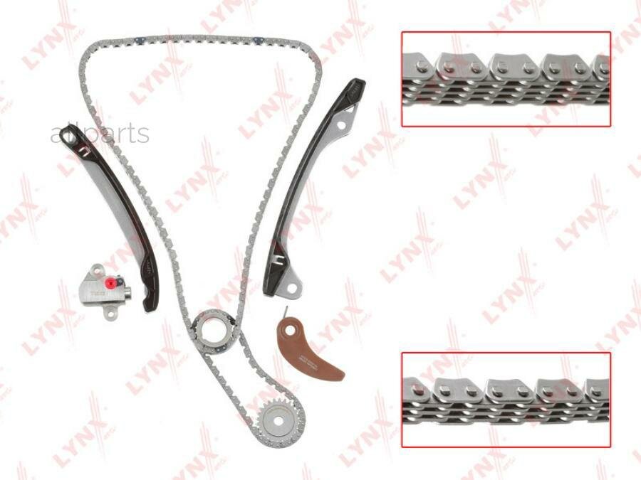 LYNXAUTO TK0154 комплект цепи ГРМ, NISSAN JUKE(F15) 1.6 10-, SENTRA(B17) 1.6 13-