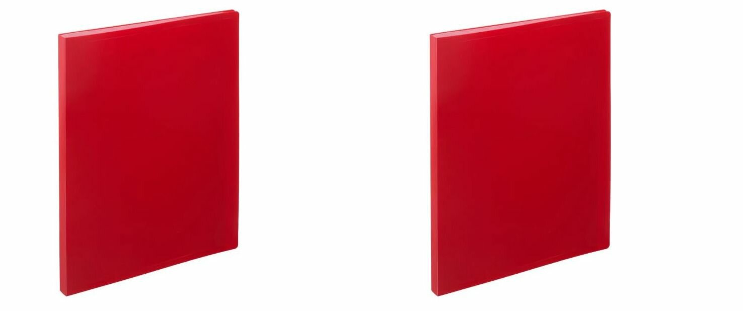 Attache Папка файловая, 40 файлов, красная, 2 шт