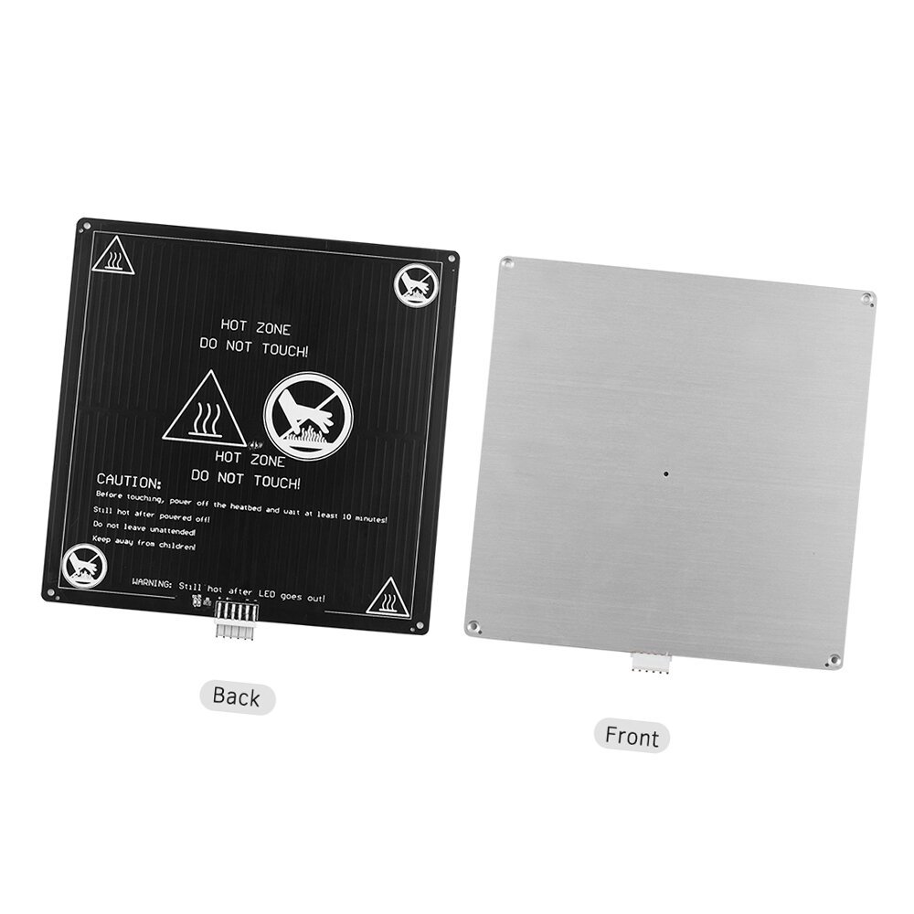 Алюминиевый нагреваемый стол 12 В, нагревательный стол 220*220*3 мм с кабельным кабелем, комплект нагревательной платформы для деталей 3D-принтера Anet A8 A6