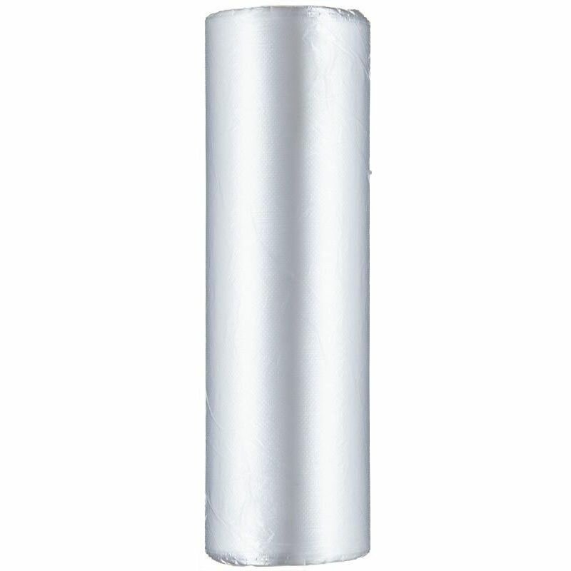 Пакет фасовочный КНР на втулке, полиэтилен, 25х40 см, 10 мкм, 500 шт, Эконом